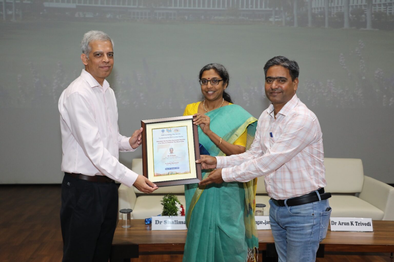 CSIR-CDRI, Organized 84th CSIR Foundation Day Lecture on “Metabolic ...
