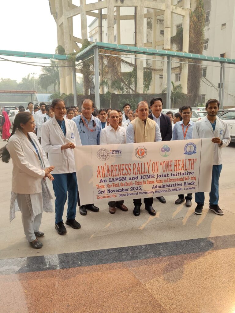 Environmental Awareness Walk Organised at RMLIMS - The Lucknow Tribune