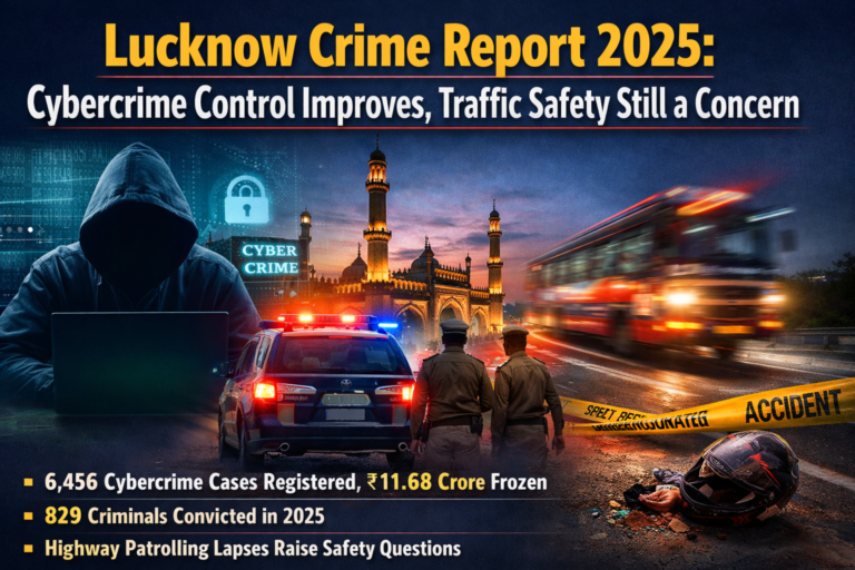 Safety vs Reality: Lucknow’s Crime and Policing Report Shows Mixed ...