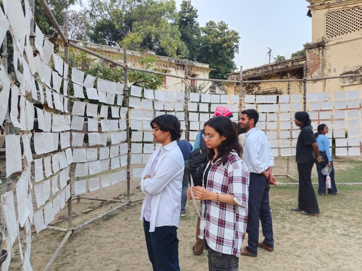 Interactive Art Installation on the Concept of “Home” Held at Lucknow ...