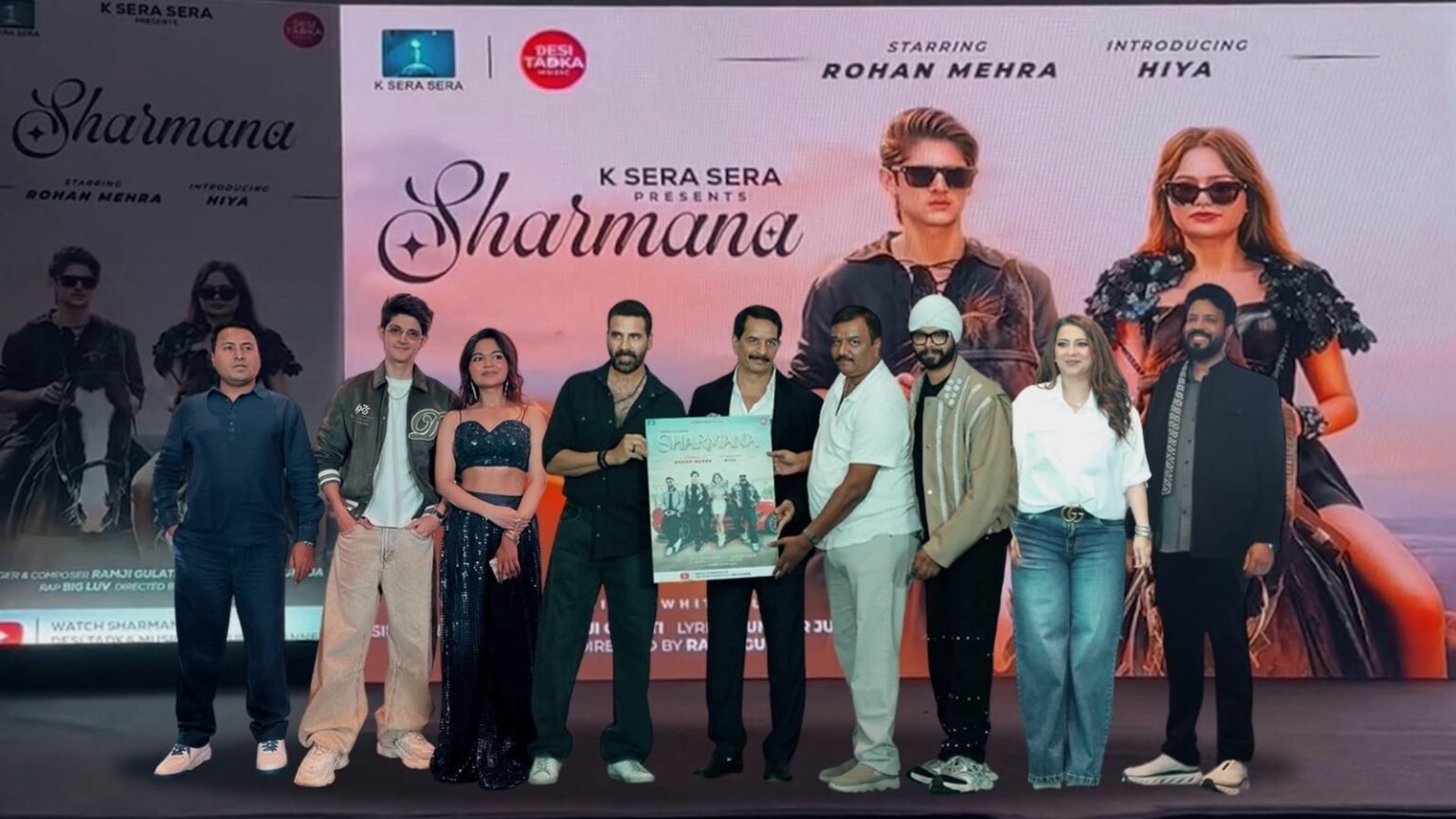 Akshay Kumar Unveils ‘Sharmana’, India’s First Music Video shot in K ...
