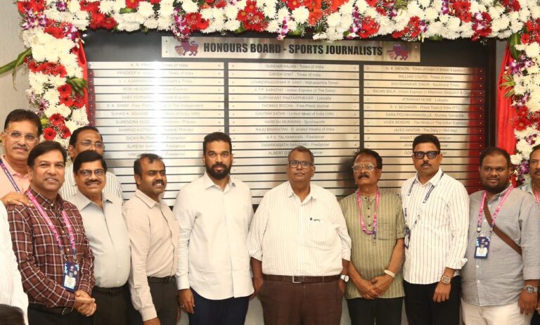 MCA pays tribute to Mumbai’s sports journalists with Honours Board at ...
