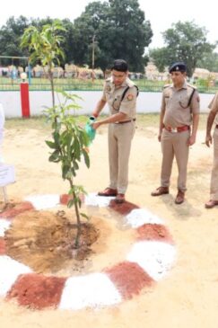 Gonda Police Marks World Environment Day with Plantation Drive ...
