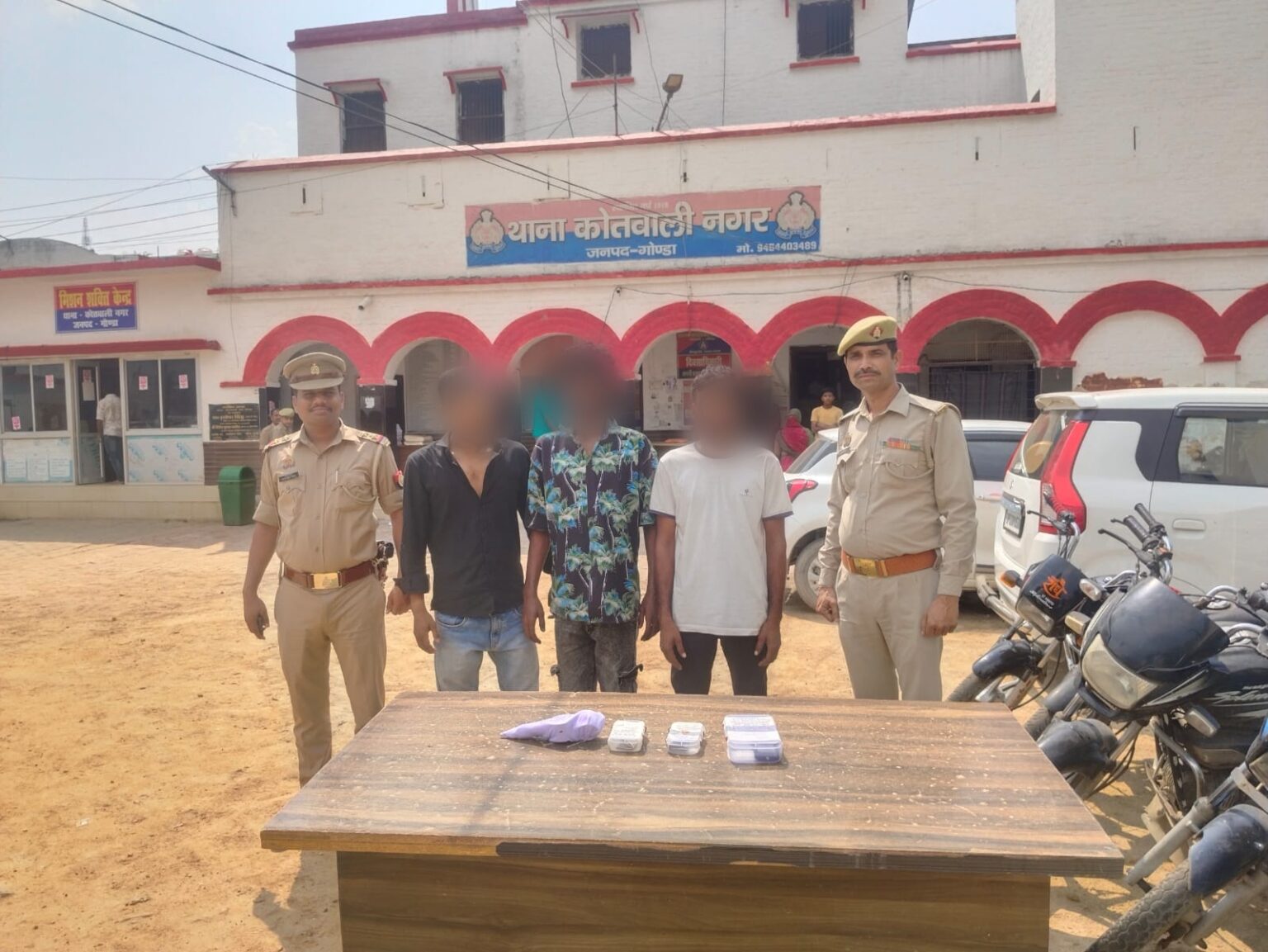 Gonda Police Bust Motorcycle Theft Gang, Arrest Three; Five Stolen ...